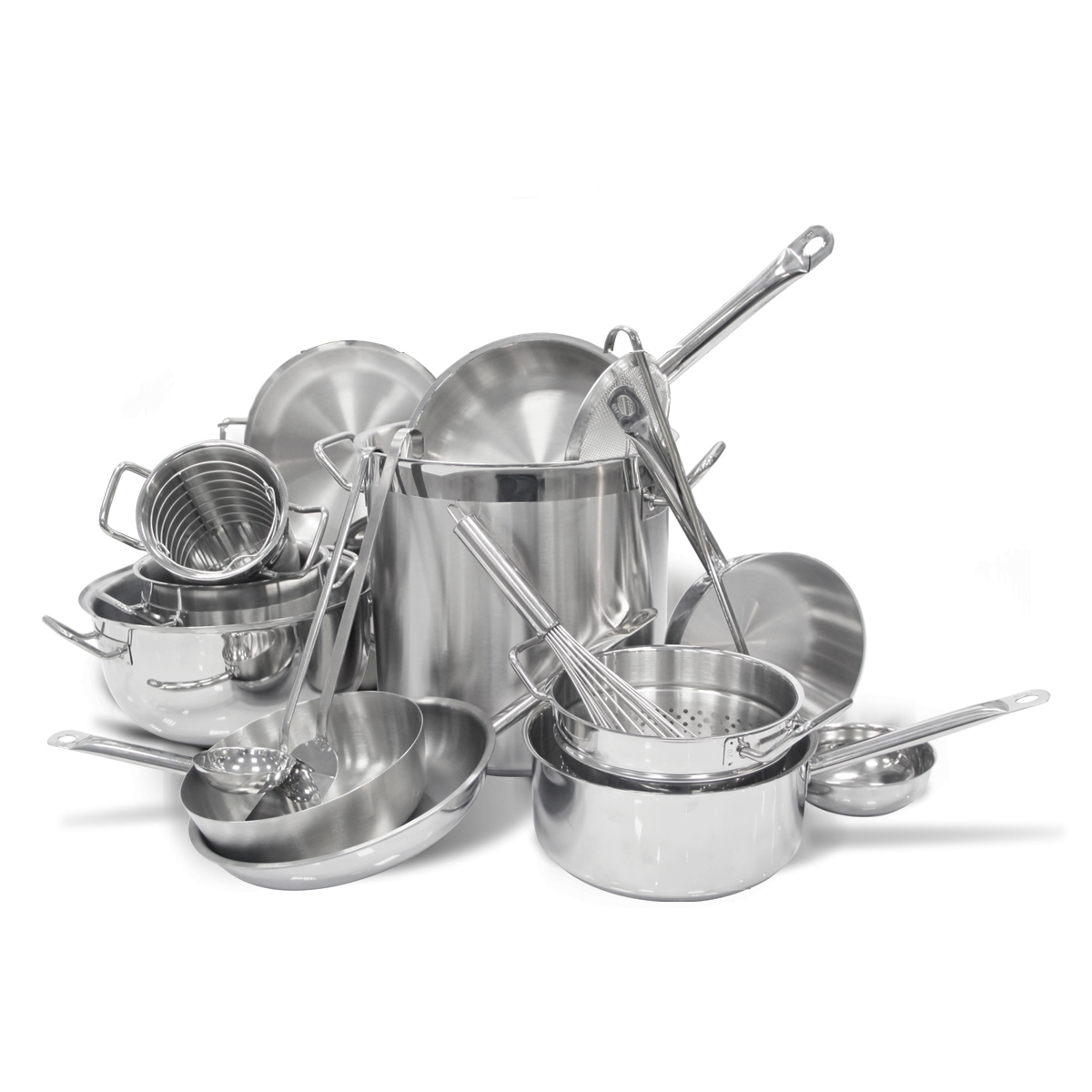 Cutlery and Professional Kitchenware - OZTI - STAINLESS STEEL COOKWARE